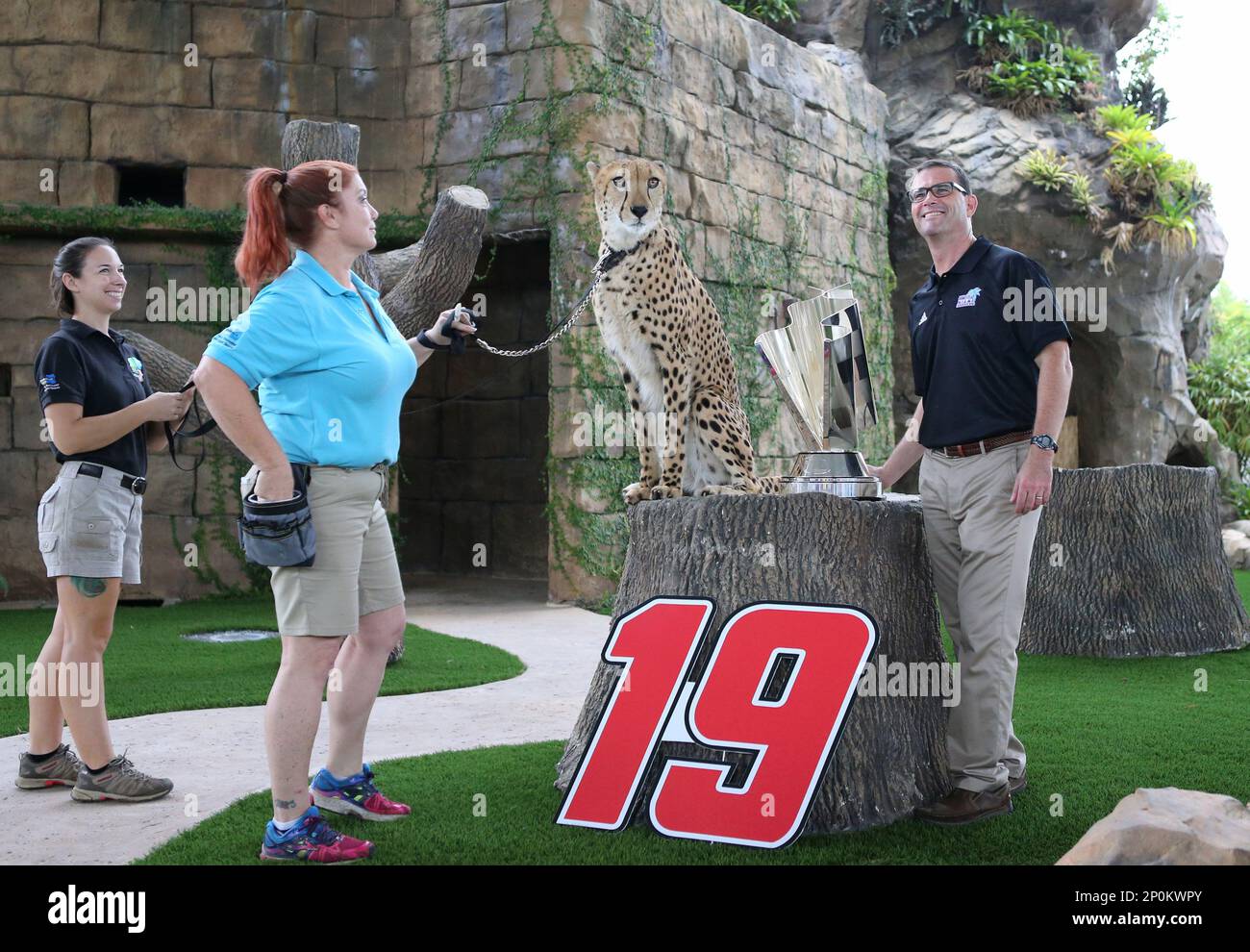 From left to right, Emily Henson, Zookeeper, Jennifer Nelson-Casines ...