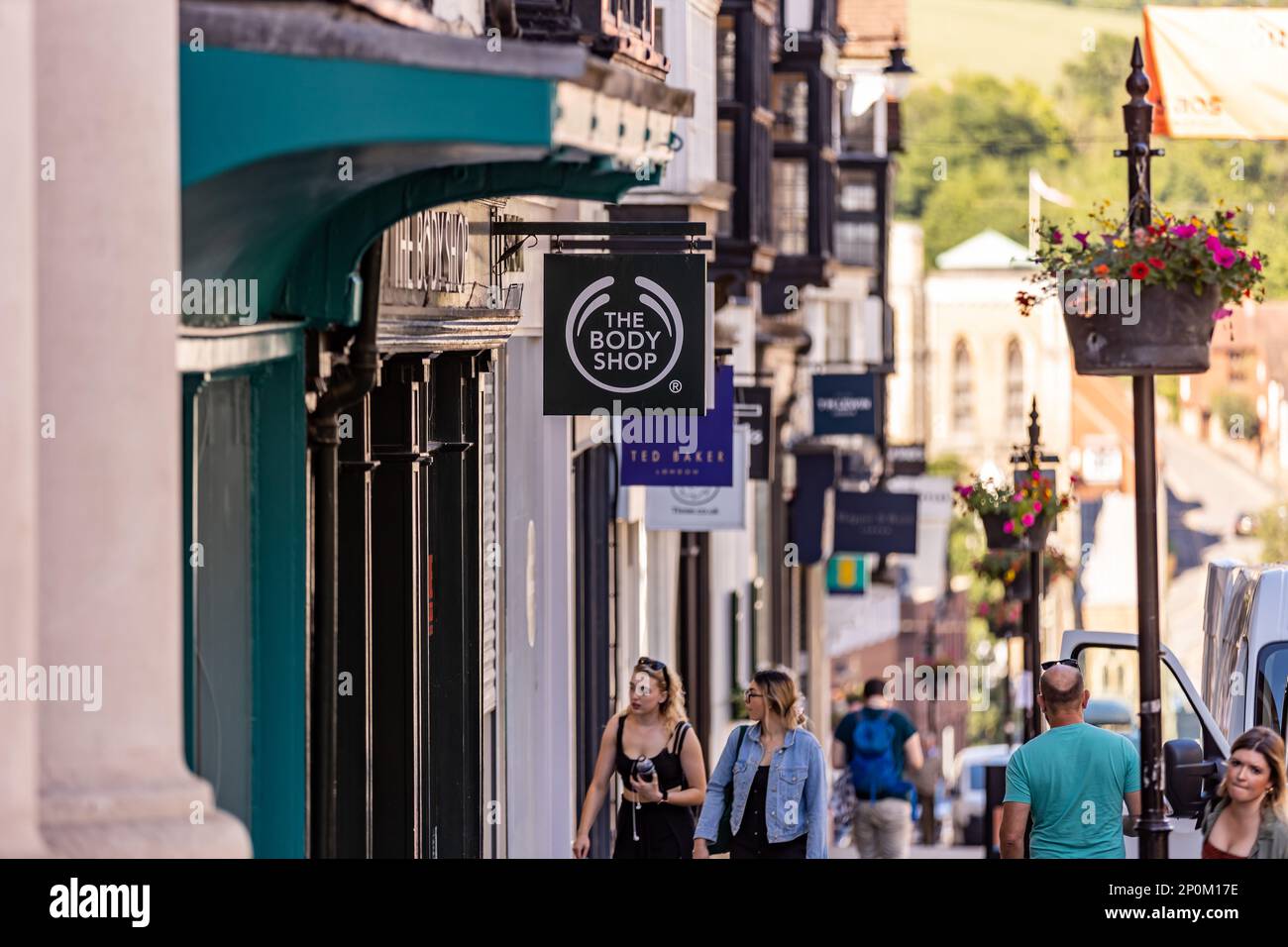 Guildford & Puttenham, Surey, England, UK Stock Photo - Alamy