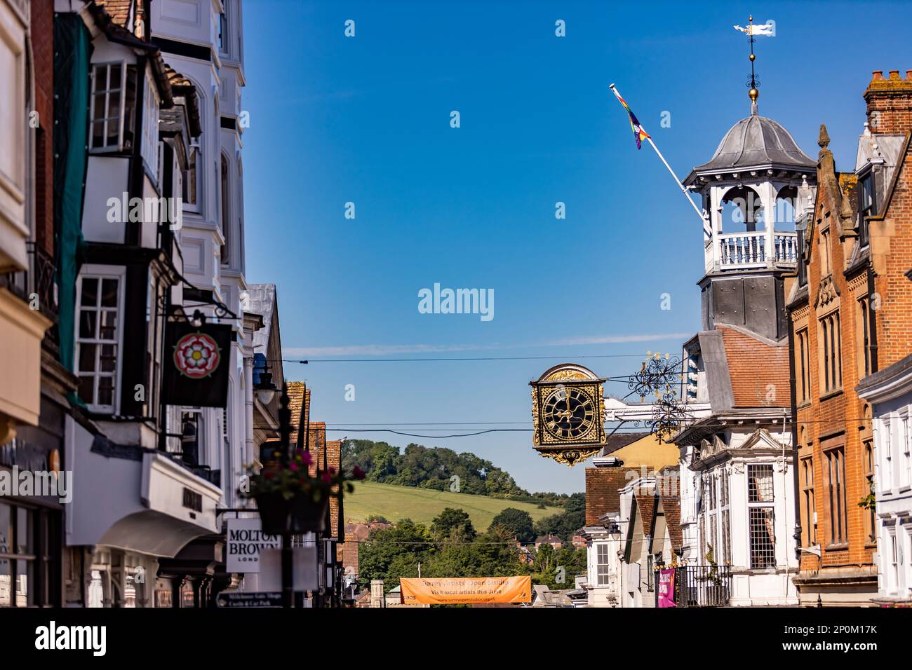 Guildford & Puttenham, Surey, England, UK Stock Photo - Alamy