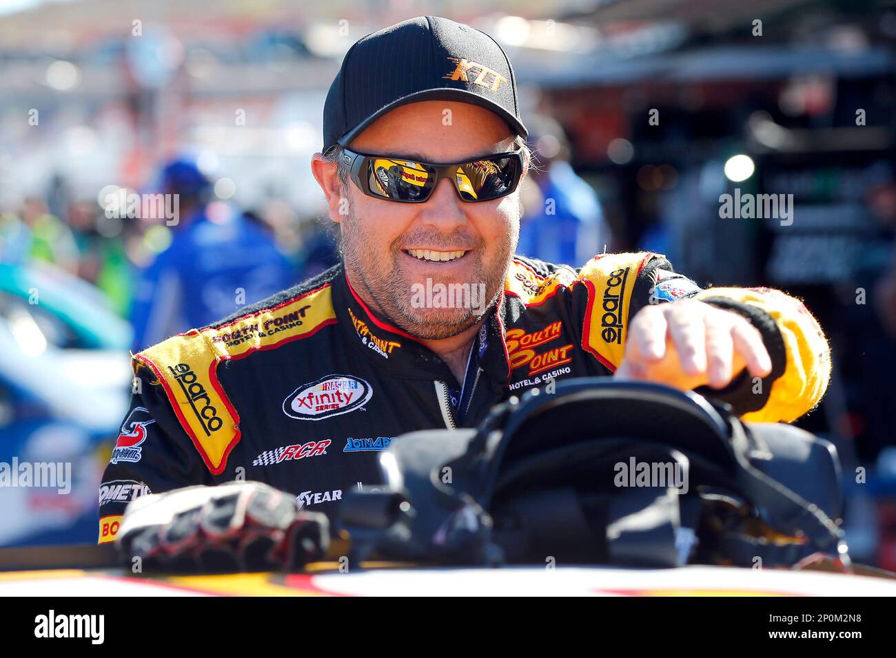 Brendan Gaughan during practice for the NASCAR Xfinity Series Ticket ...