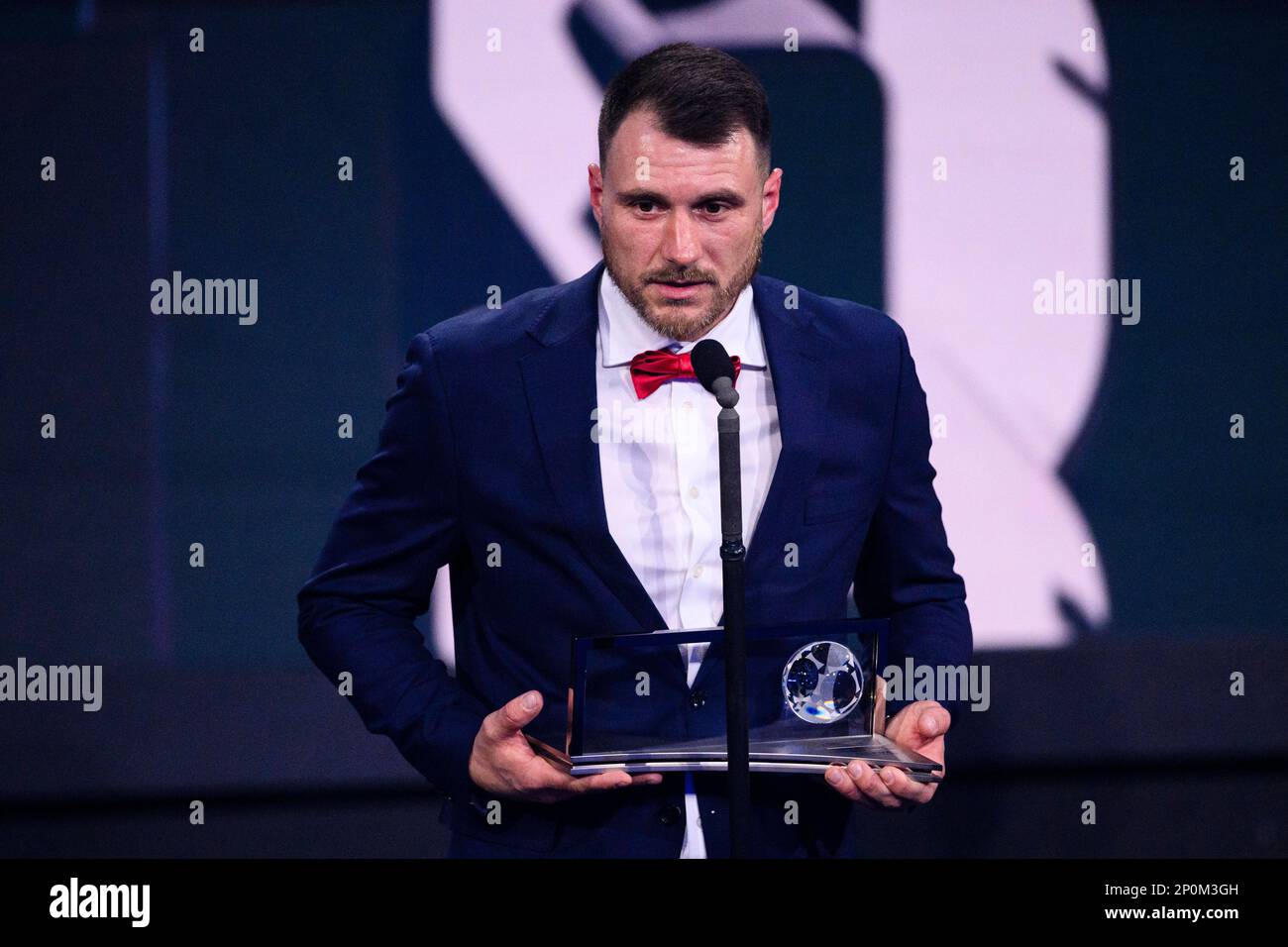 Paris, France - February 27: The FIFA Puskás Award Marcin Oleksy ...