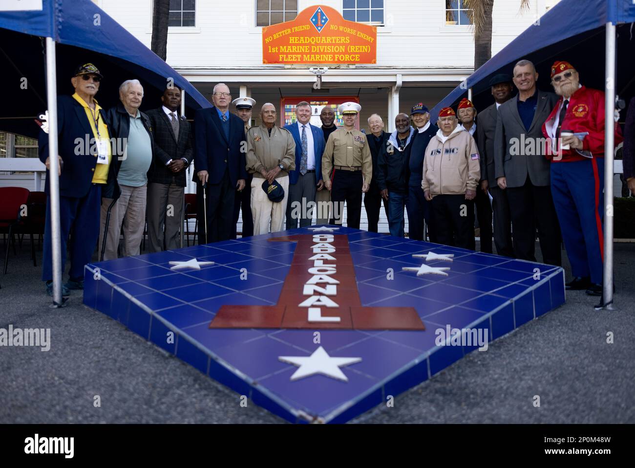 U.S. Marine Maj. Gen. Benjamin T. Watson, the commanding general of 1st ...