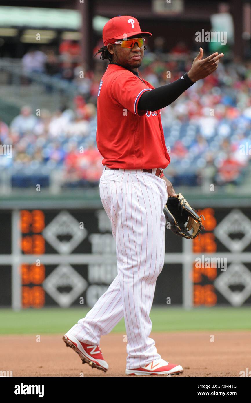 Philadelphia Phillies infielder Maikel Franco (7) during game against ...