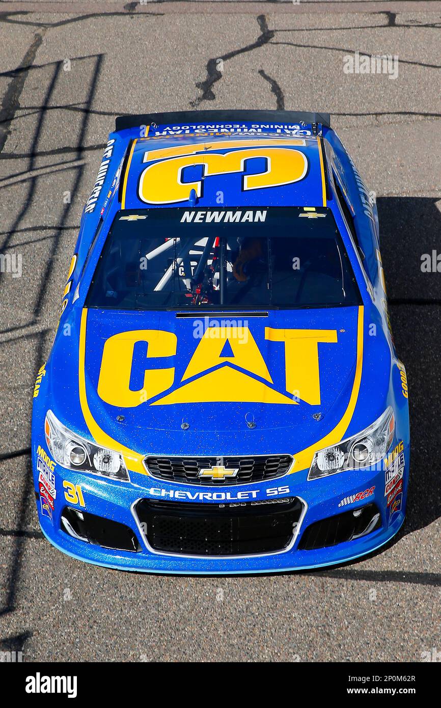 Ryan Newman during practice for the NASCAR Can-Am 500 auto race at ...