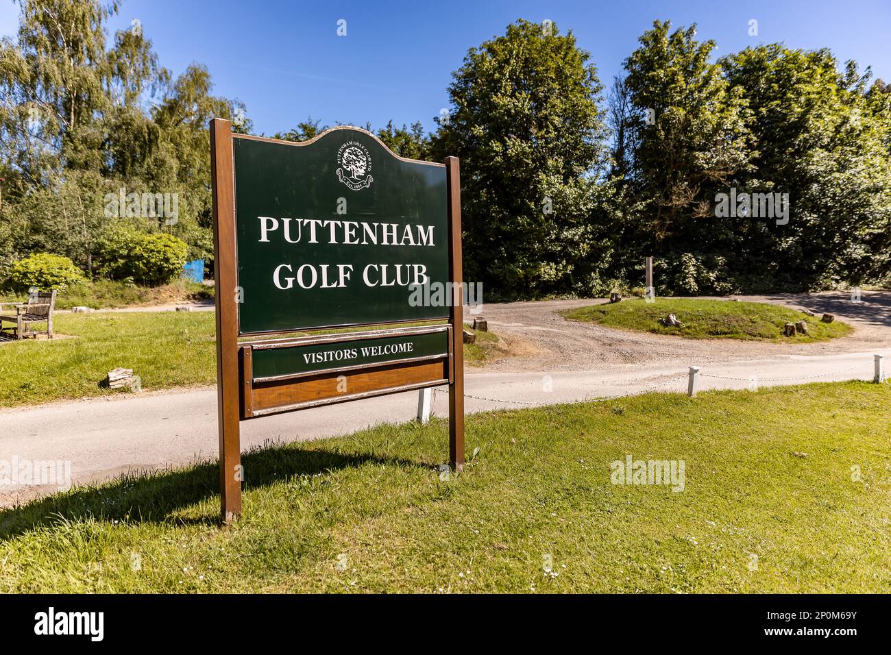 Guildford & Puttenham, Surey, England, UK Stock Photo - Alamy