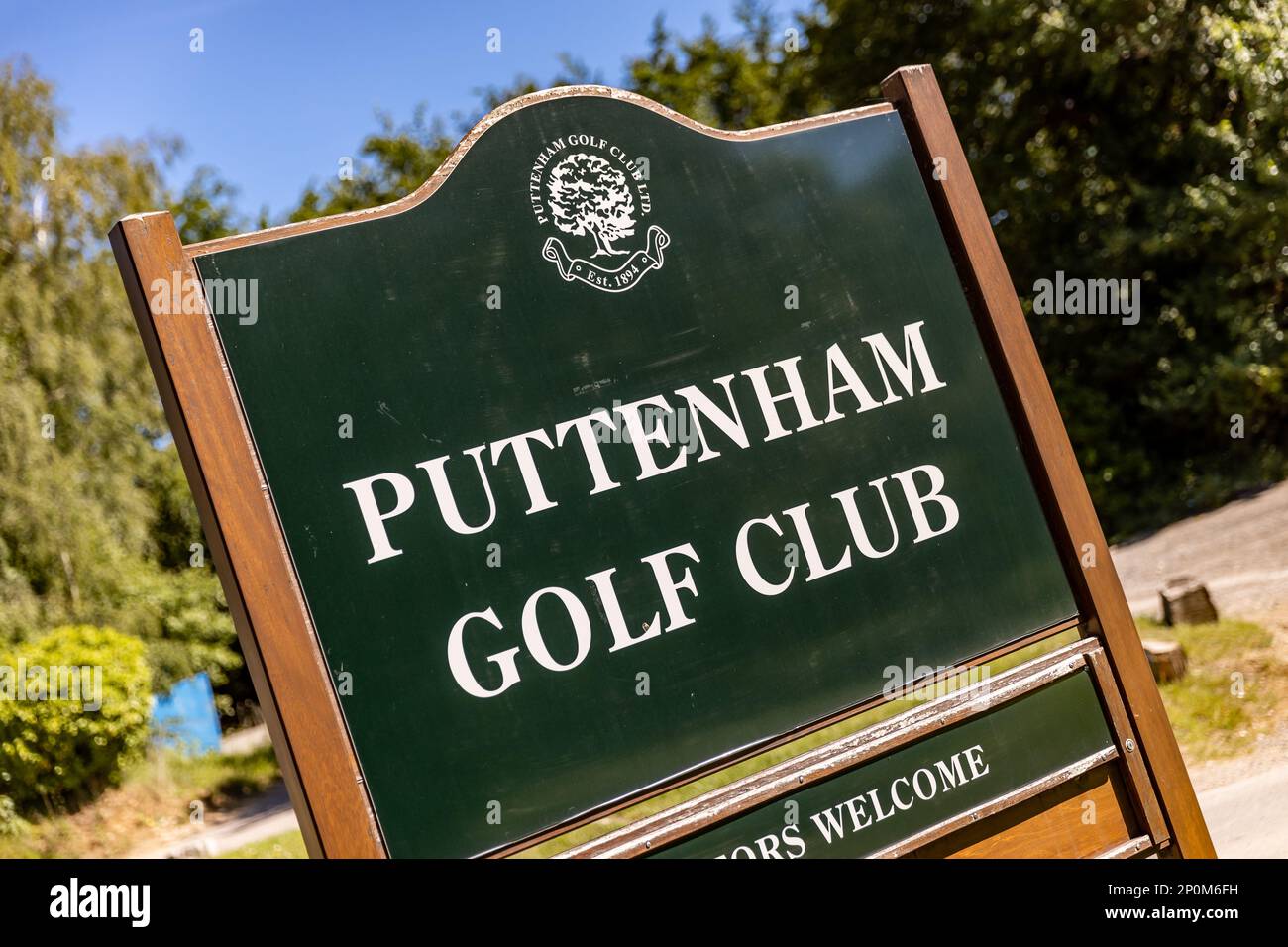 Guildford & Puttenham, Surey, England, UK Stock Photo - Alamy