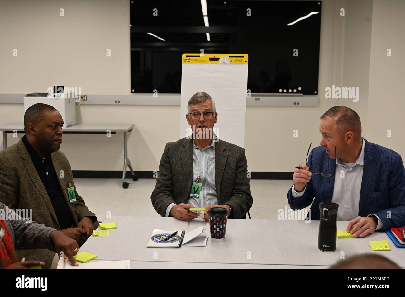 Left to right, City of Sierra Vista Mayor Clea McCaa II; former Deputy ...