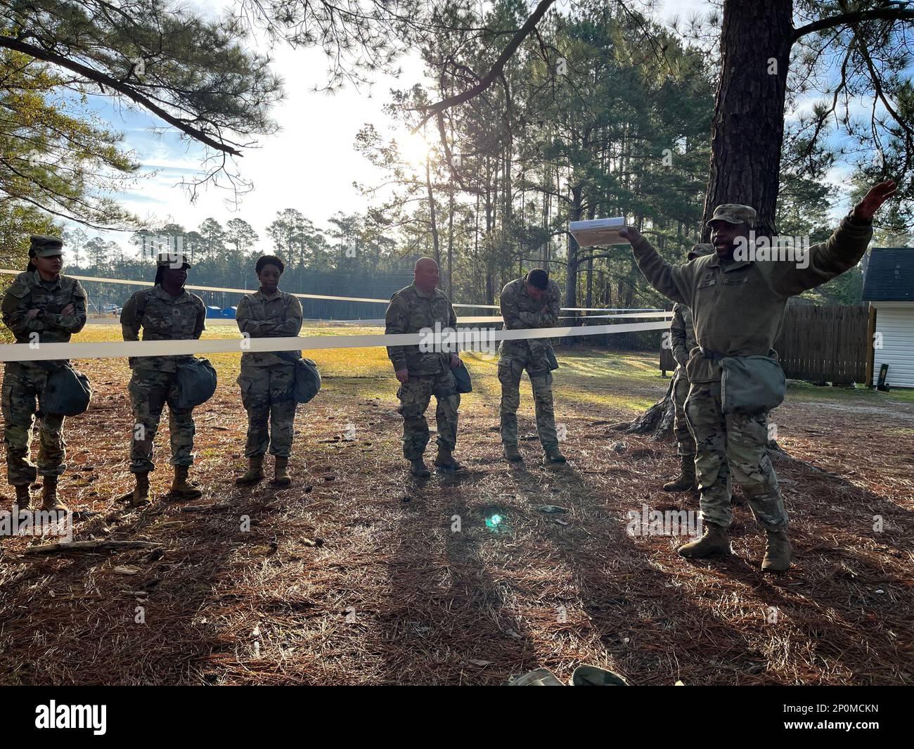 U.S. Army Sgt. 1st Class Tedrick Lyons, a Soldier and range training ...