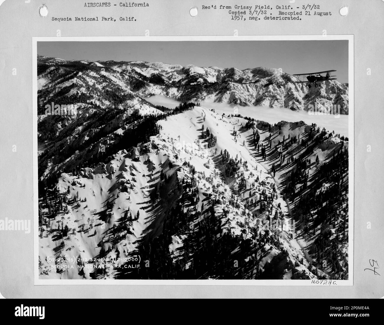 Aerial view sequoia national park hi-res stock photography and images ...