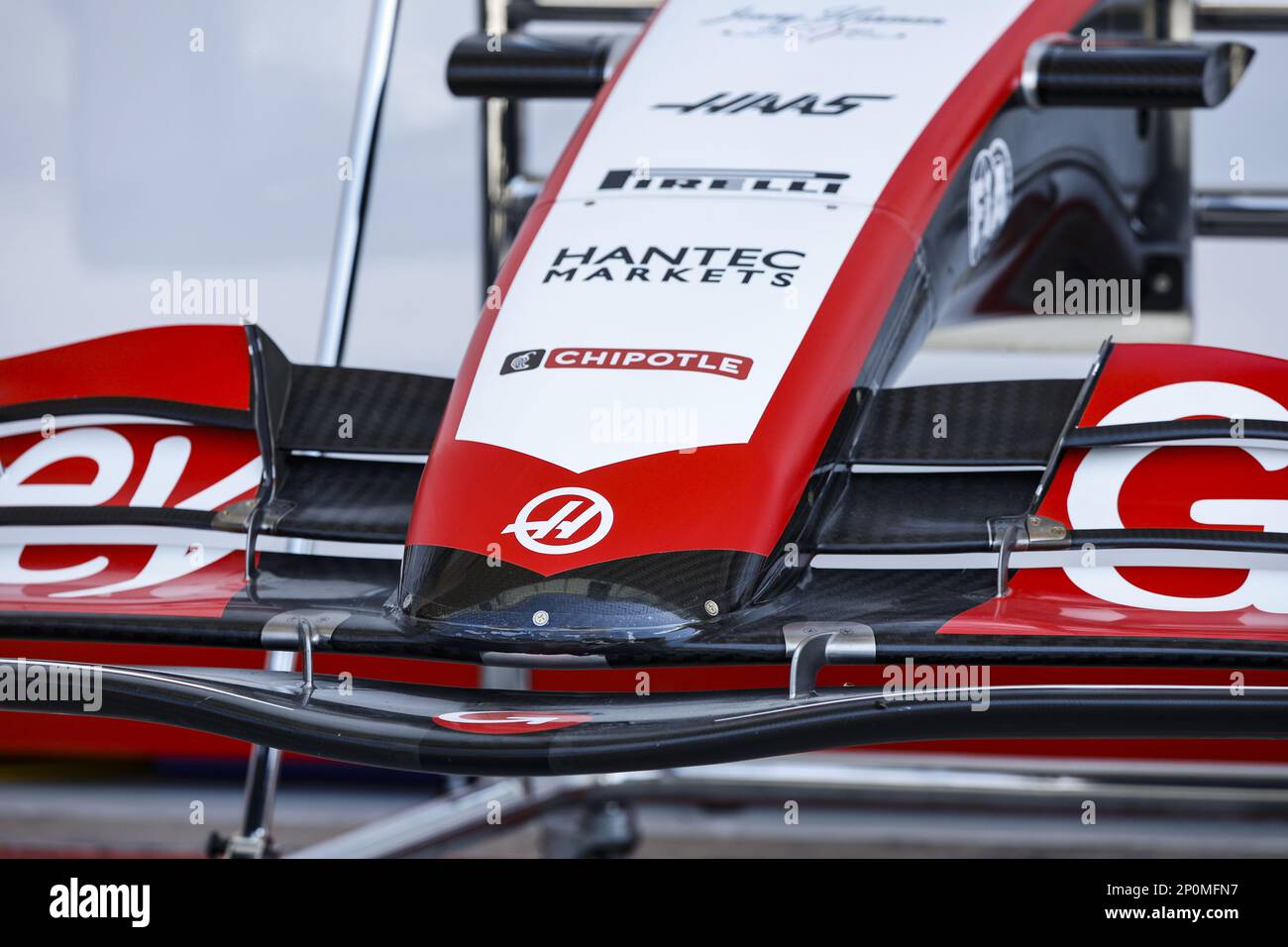 Haas f1 2023 front wing hi-res stock photography and images - Alamy