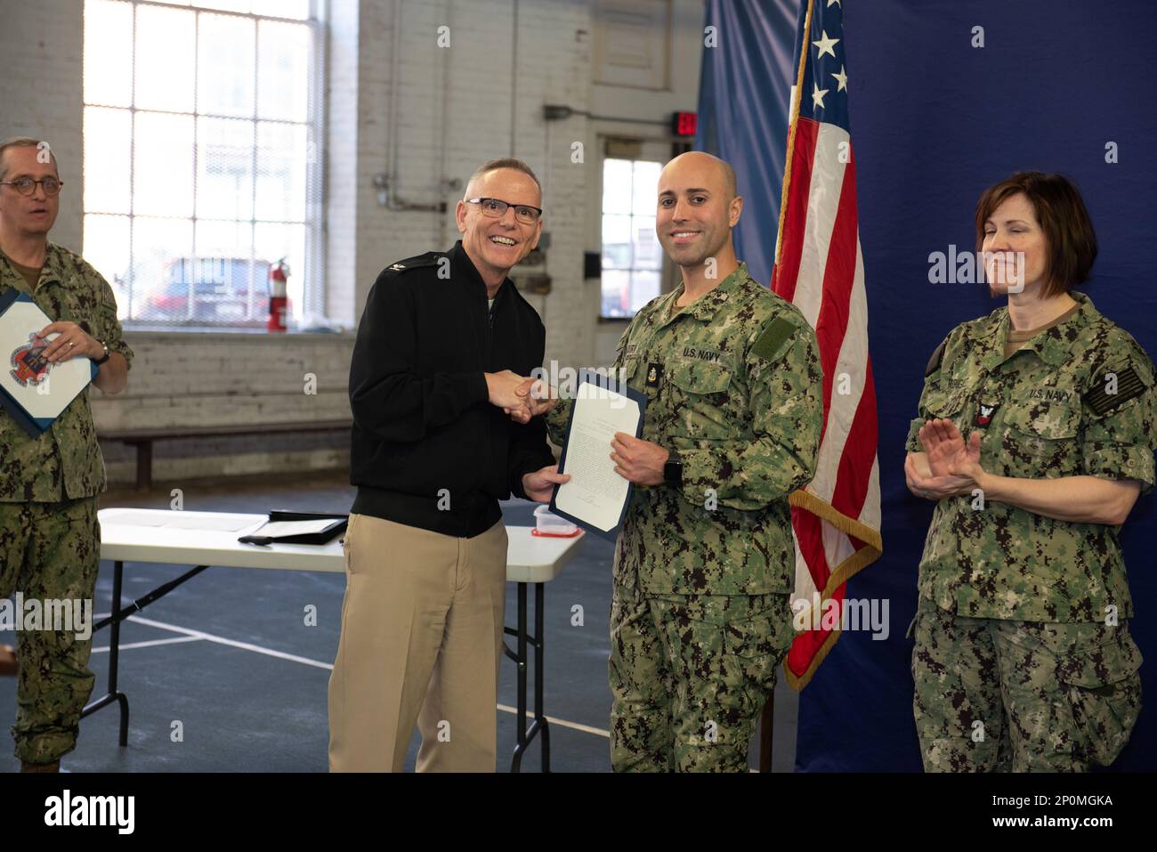 230215-N-SJ665-1036 WASHINGTON. (Feburary 15, 2023) Captain Ken Collins ...