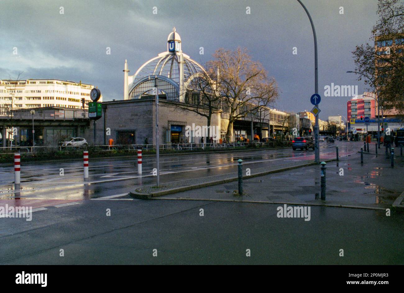 Berlin, Germany. Nollendorfplatz S-Bahn / U-Bahn Station early 2023 ...