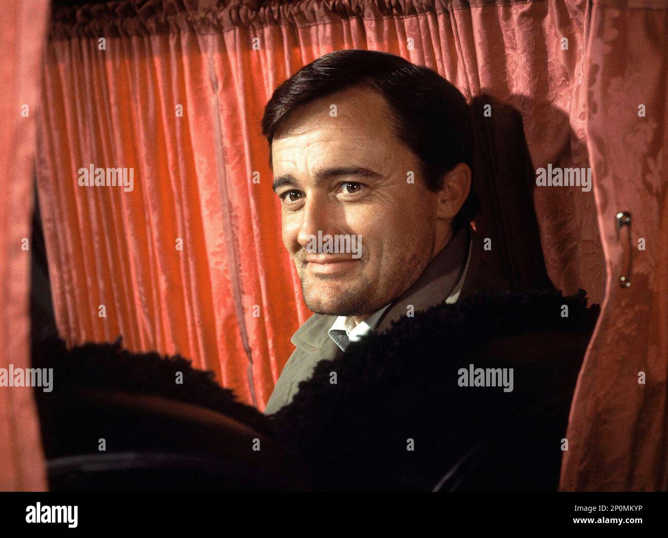FILE - In this undated photo, actor Robert Vaughn is photographed in Rome, Italy. Vaughn, the ...