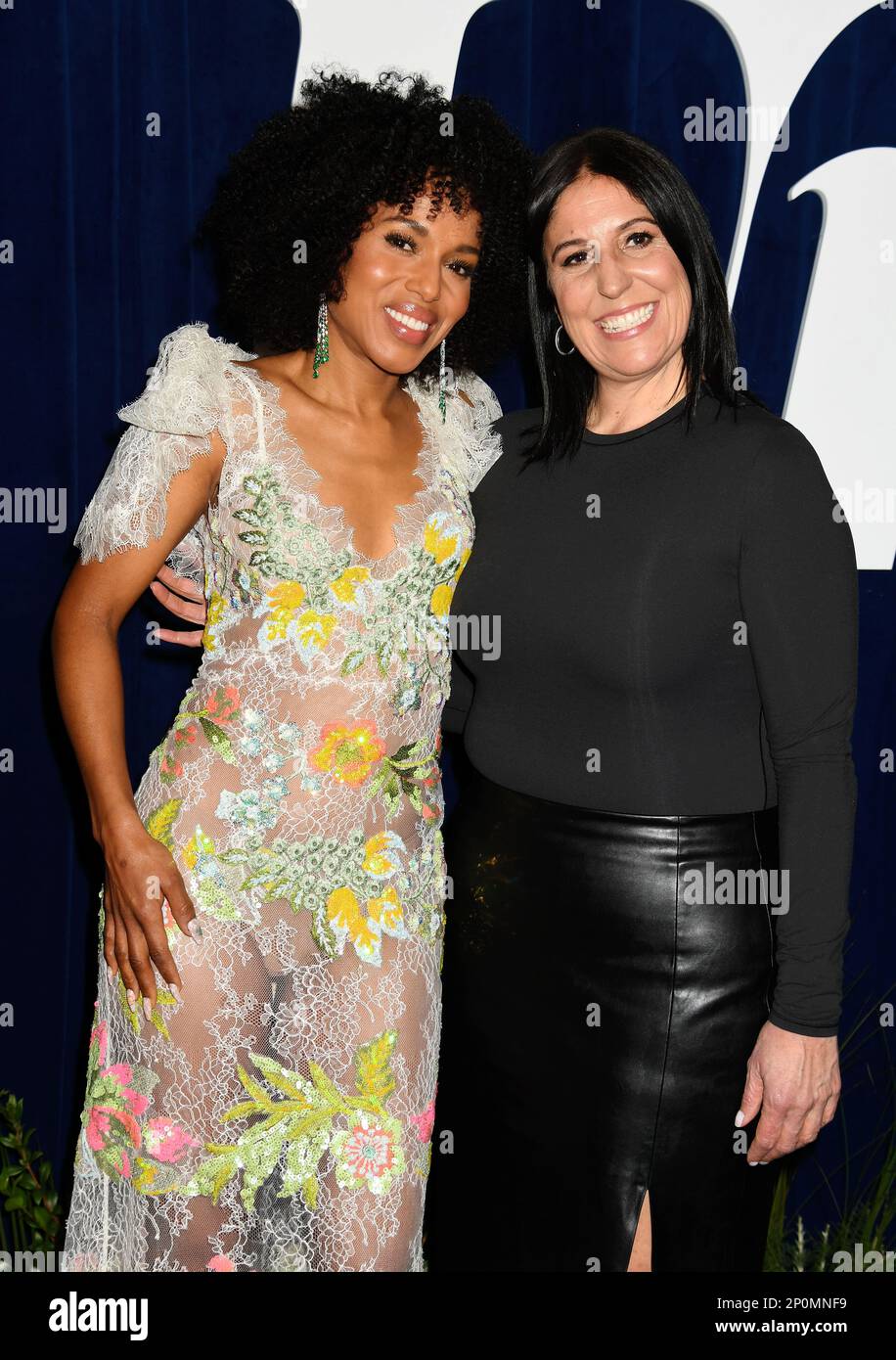 HOLLYWOOD, CALIFORNIA - MARCH 02: (L-R) Kerry Washington and Pilar ...