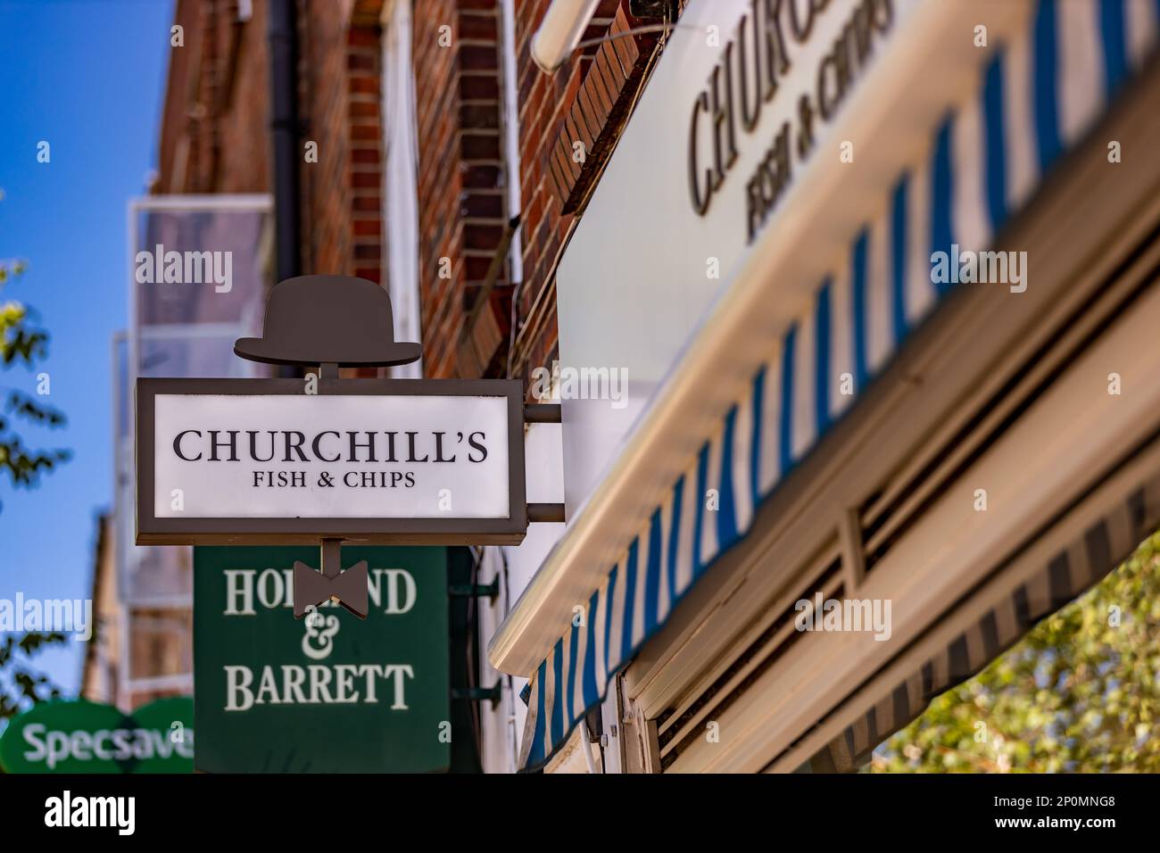 Guildford & Puttenham, Surey, England, UK Stock Photo - Alamy