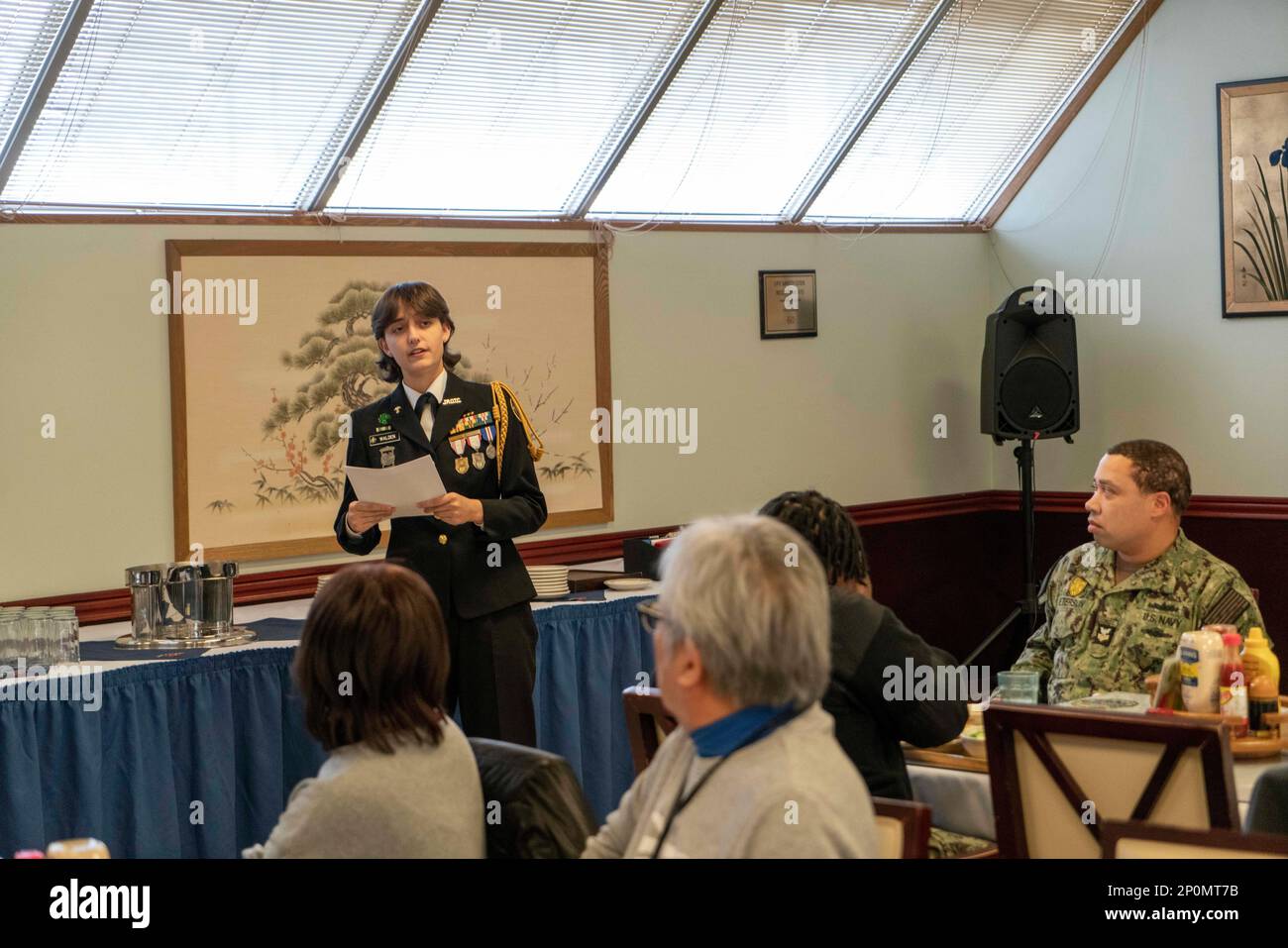YOKOSUKA, Japan (Feb. 08, 2023) — Cadet Chief Petty Officer Lacey ...