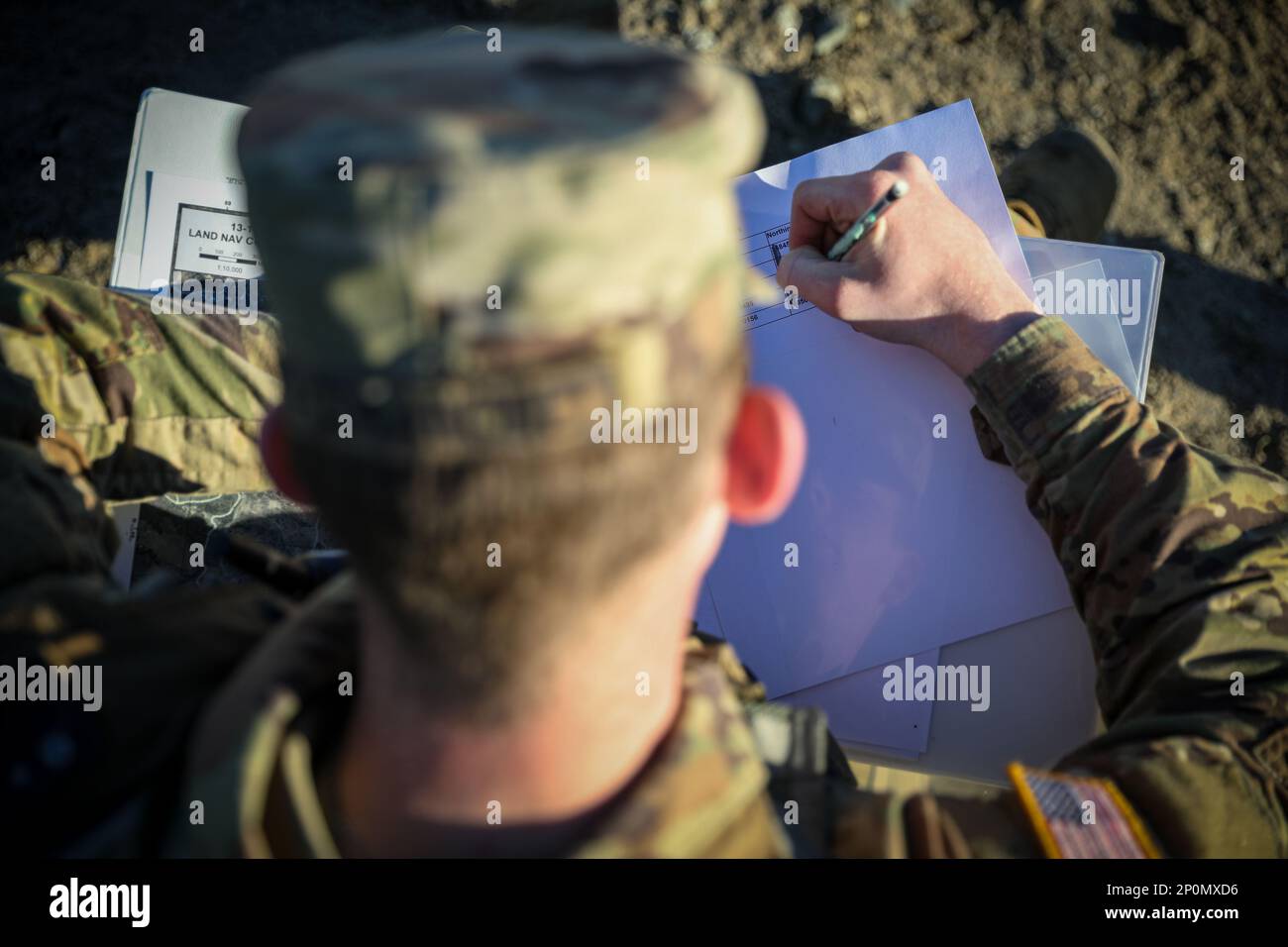A U.S. Army Reserve Soldier assigned to the 335th Signal Command ...