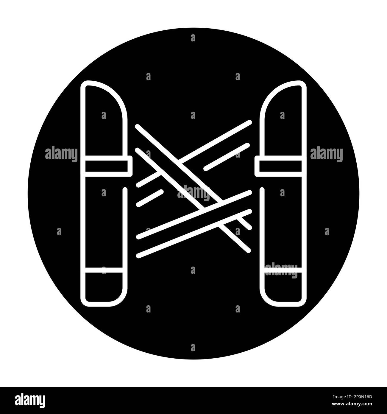 Laser alarm olor line icon. Pictogram for web page Stock Vector Image ...