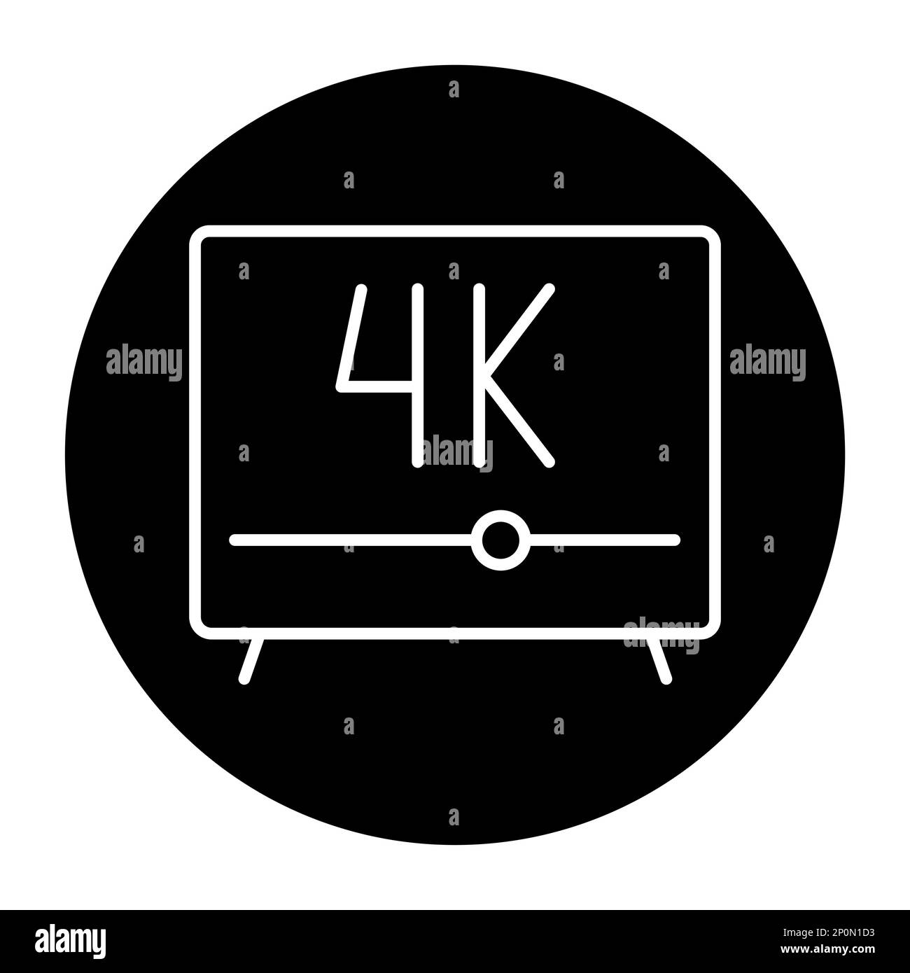4k quality black line icon. Online promotion. Pictogram for web page ...