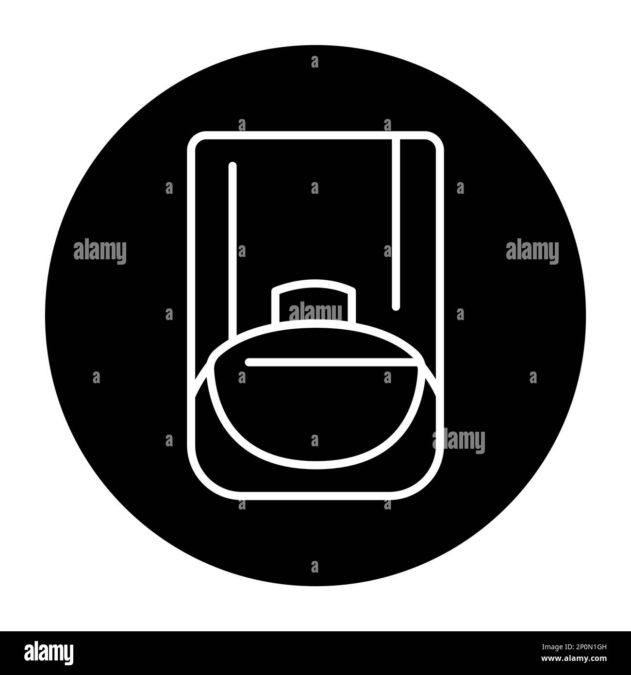 Motion sensor olor line icon. Pictogram for web page Stock Vector Image ...