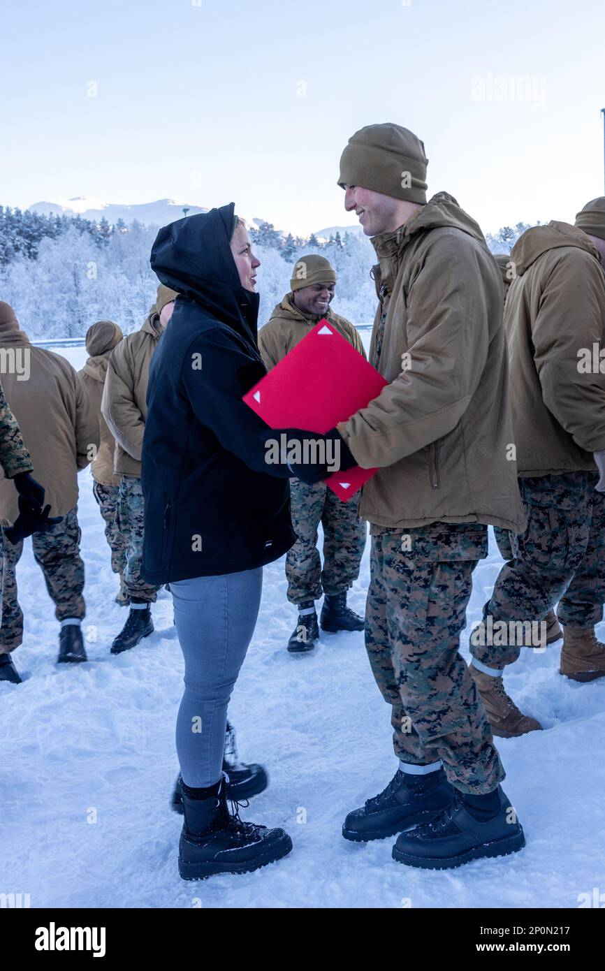 U.S. Marine Sgt. Brett Goodson, a data systems administrator with ...