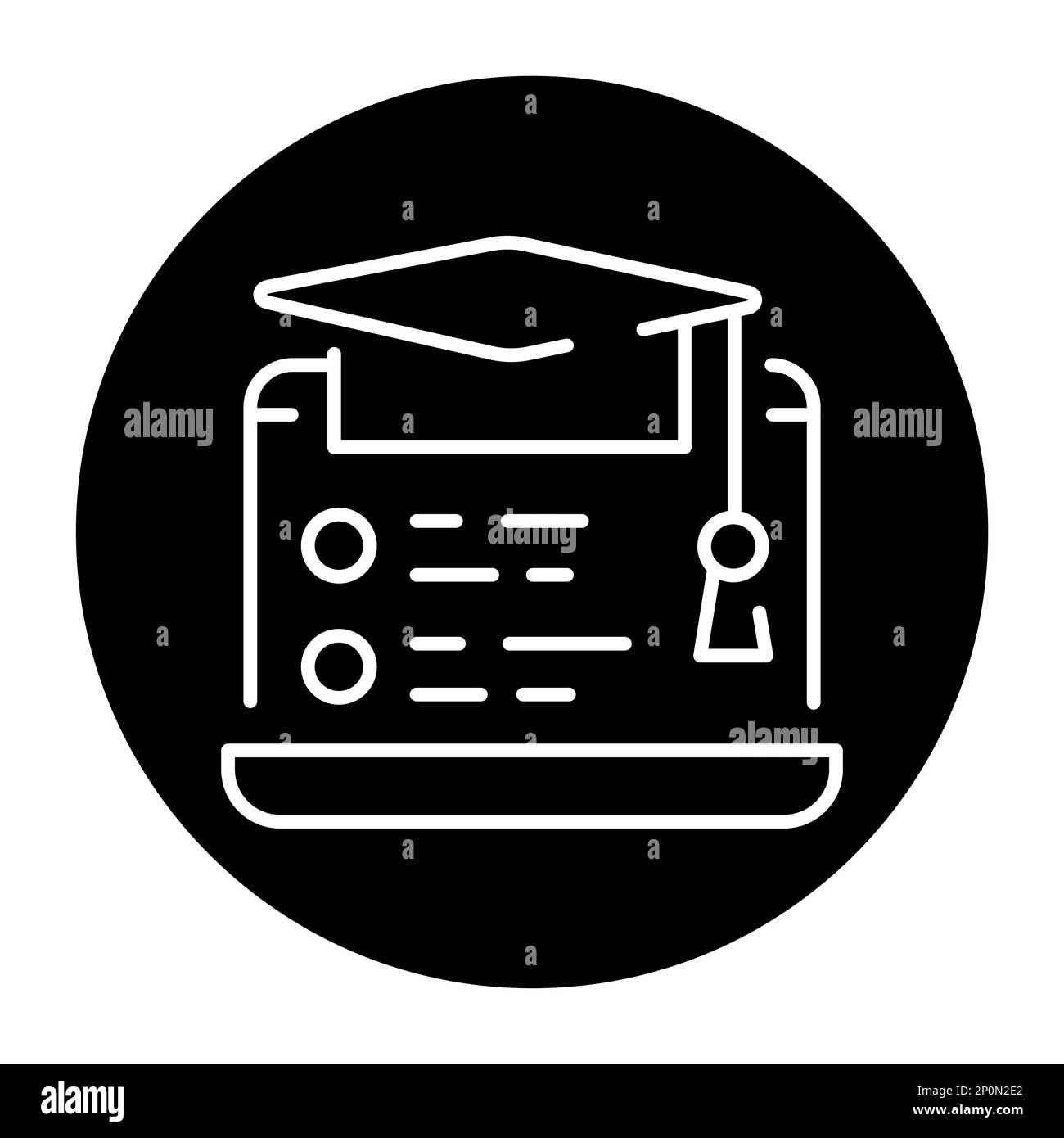 Streaming training black line icon. Online promotion. Pictogram for web ...