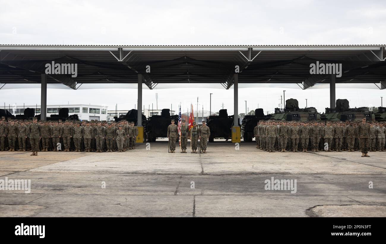 U.S. Marines with 2d Assault Amphibian Battalion, 2d Marine Division ...