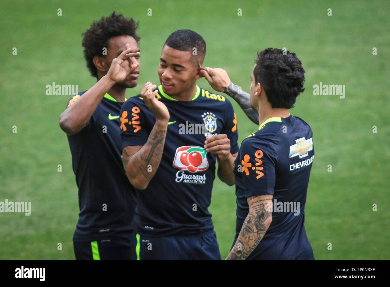 Treino da Selecao Brasileira - 07/11/2016 - Gabriel Jesus, jogador da ...