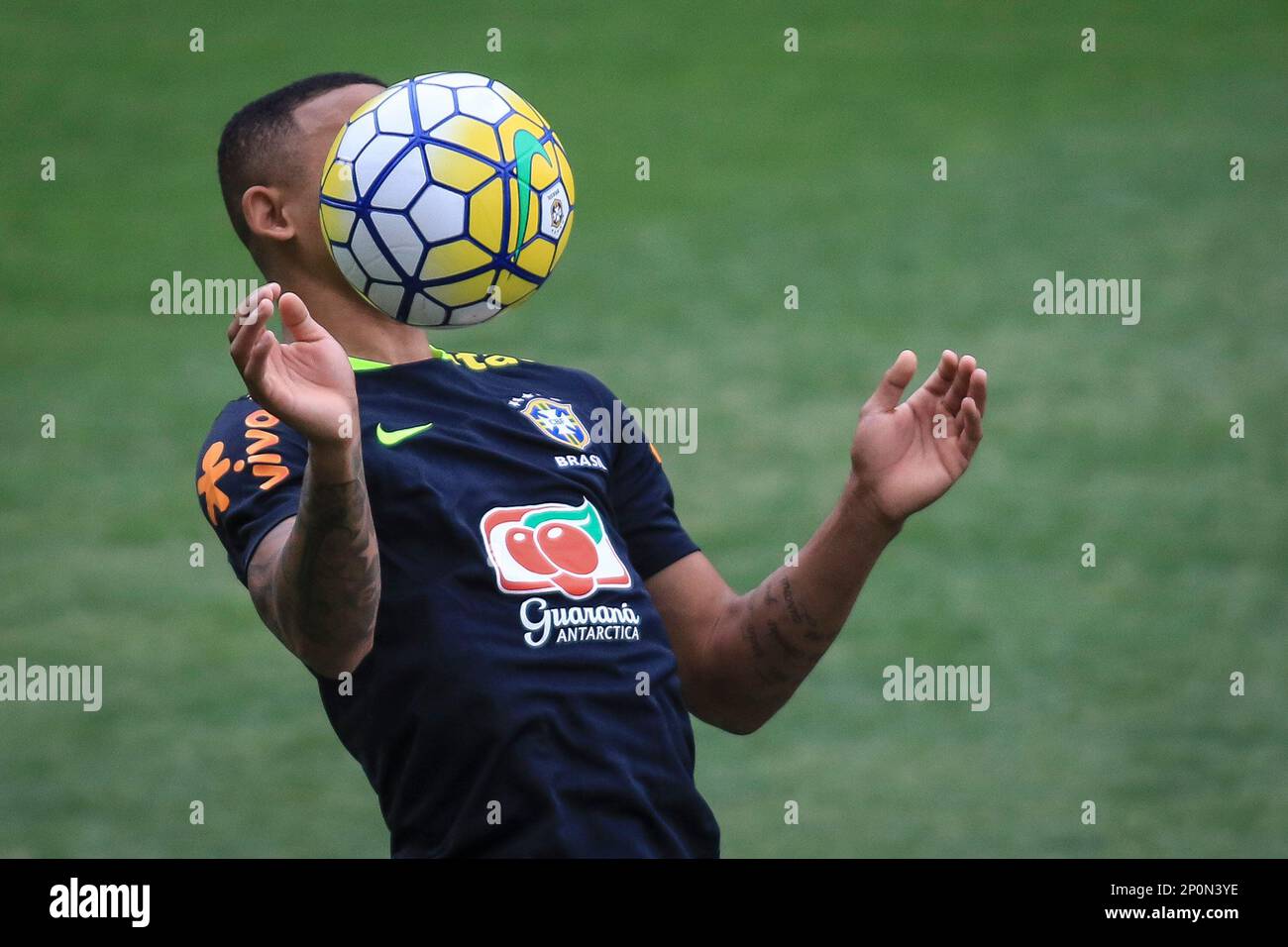 Treino da Selecao Brasileira - 07/11/2016 - Gabriel Jesus , jogador da ...