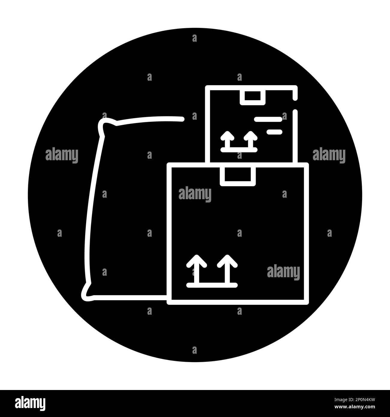 Supplies olor line icon. Pictogram for web page Stock Vector Image ...