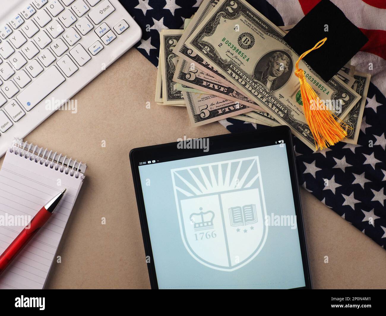 In this photo illustration, Rutgers - The State University of New ...