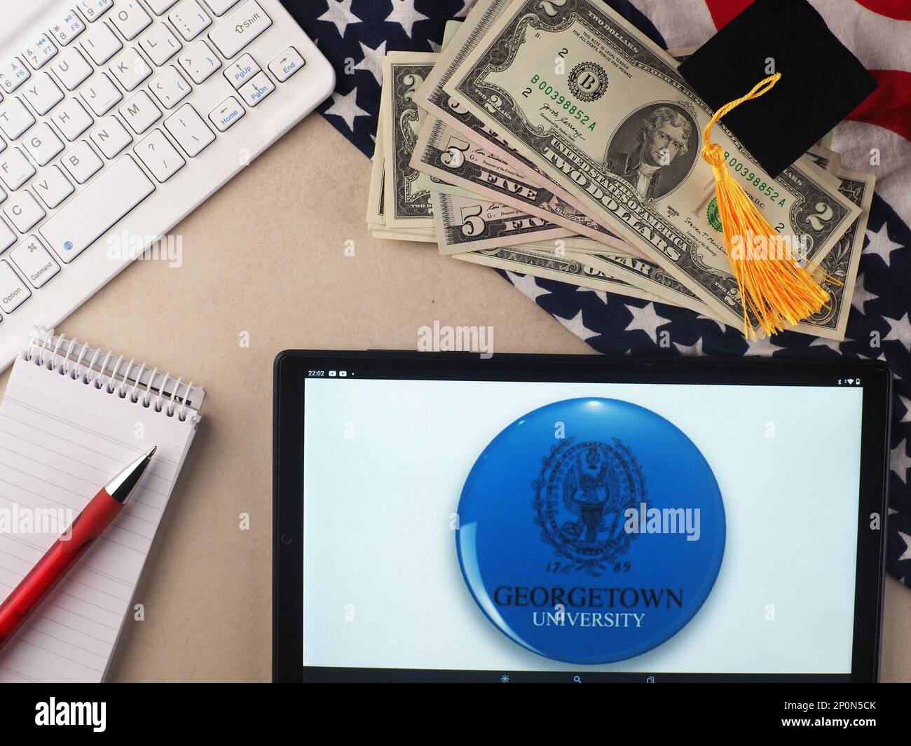 Georgetown university logo hi-res stock photography and images - Alamy