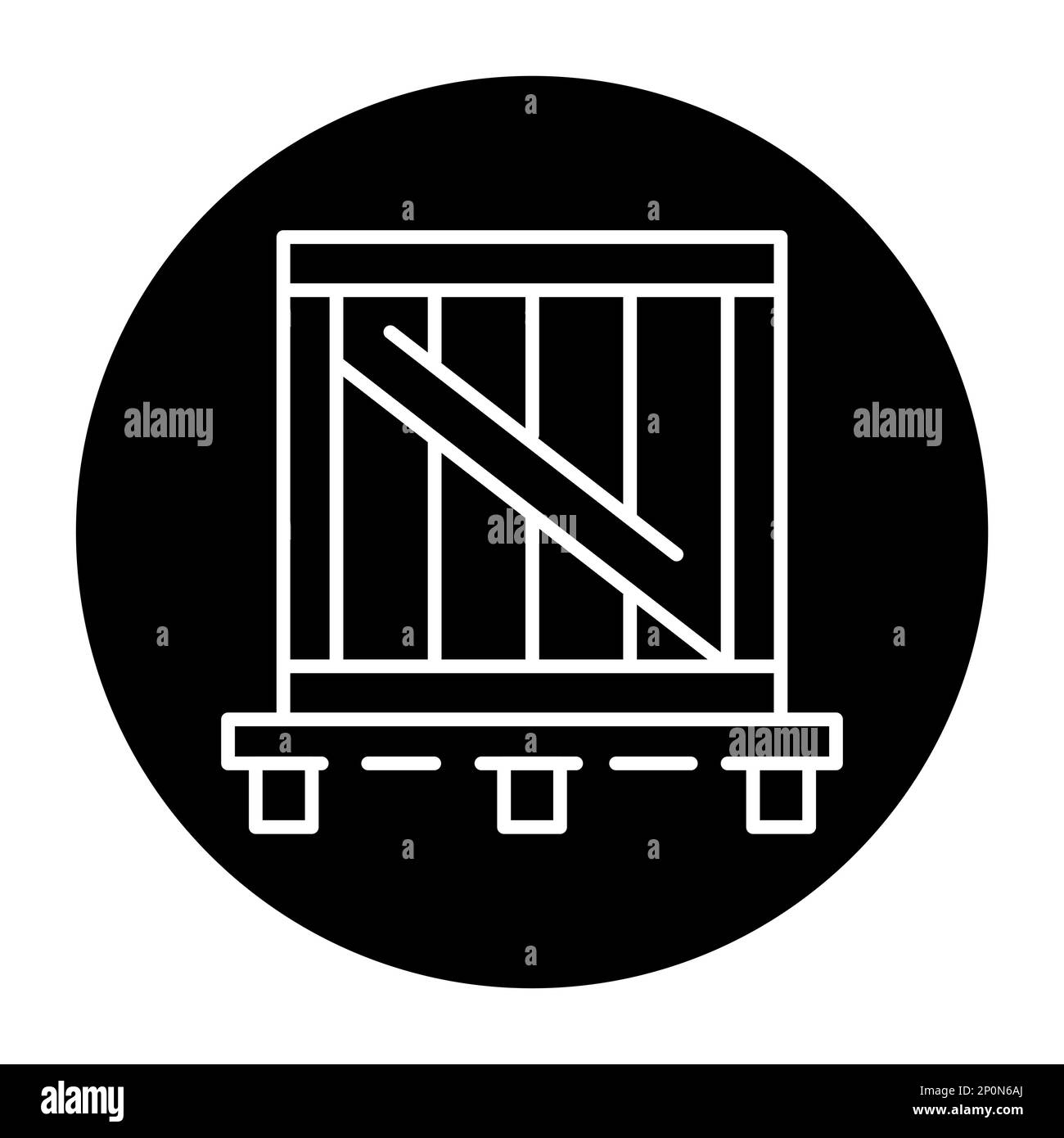 Boxes olor line icon. Pictogram for web page Stock Vector Image & Art ...