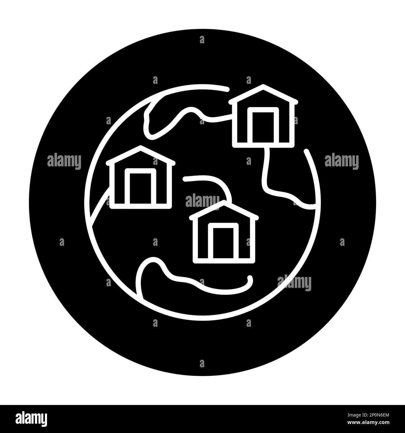 Import export worldwide service line Stock Vector Images - Alamy