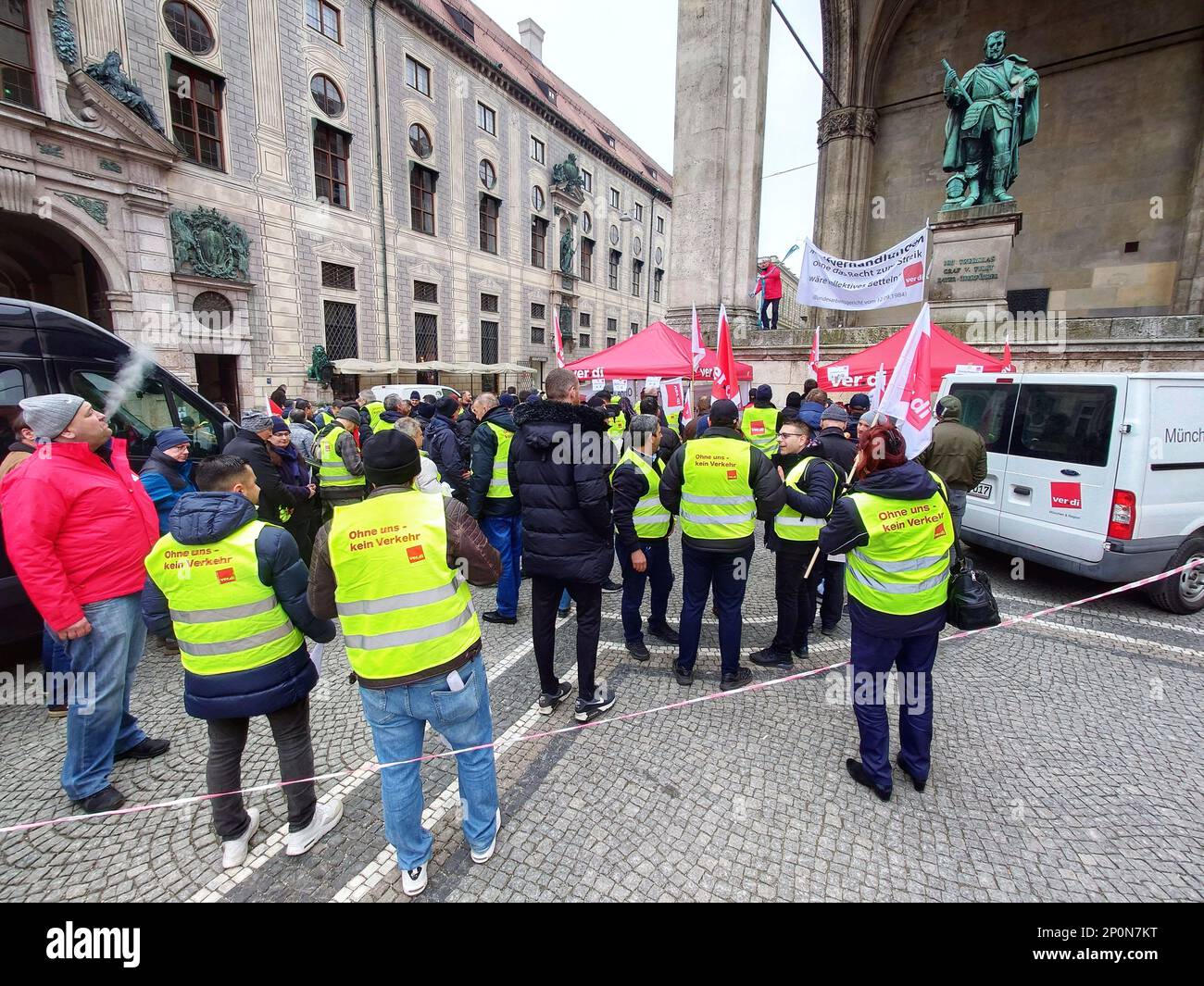 Munich, Bavaria, Germany. 3rd Mar, 2023. In solidarity with the Fridays ...