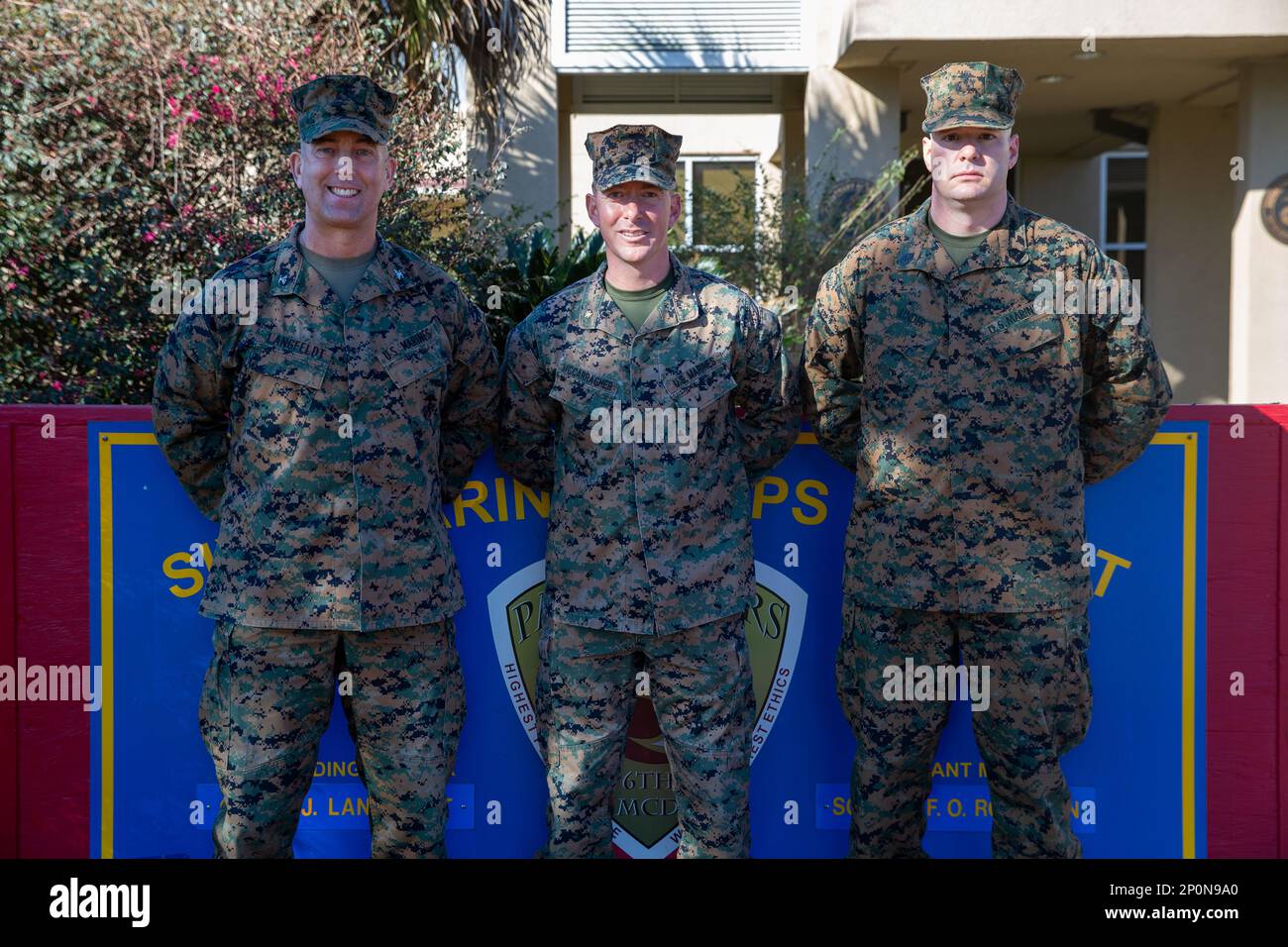 U.S. Marine Corps Col. Lance J. Langfeldt, 6th Marine Corps District ...