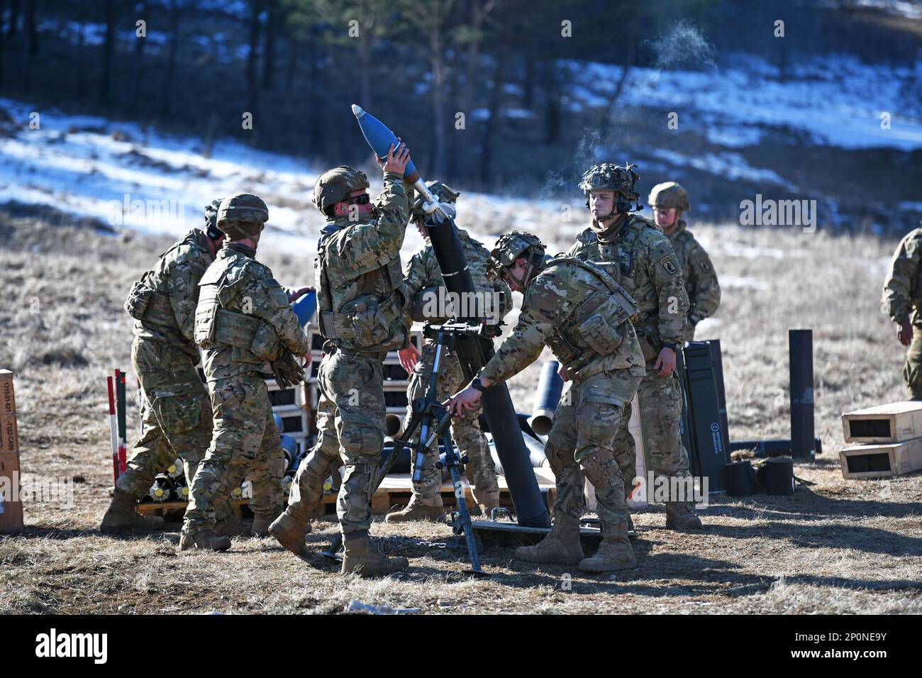 U.S. Army Paratroopers assigned to 2nd Battalion, 503rd Infantry ...