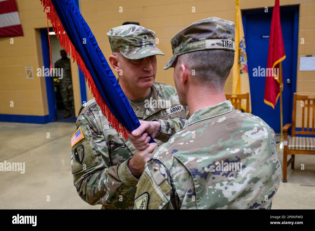 U.S. Army Brig. Gen. Robert Hughes, The Assistant Adjutant General of ...