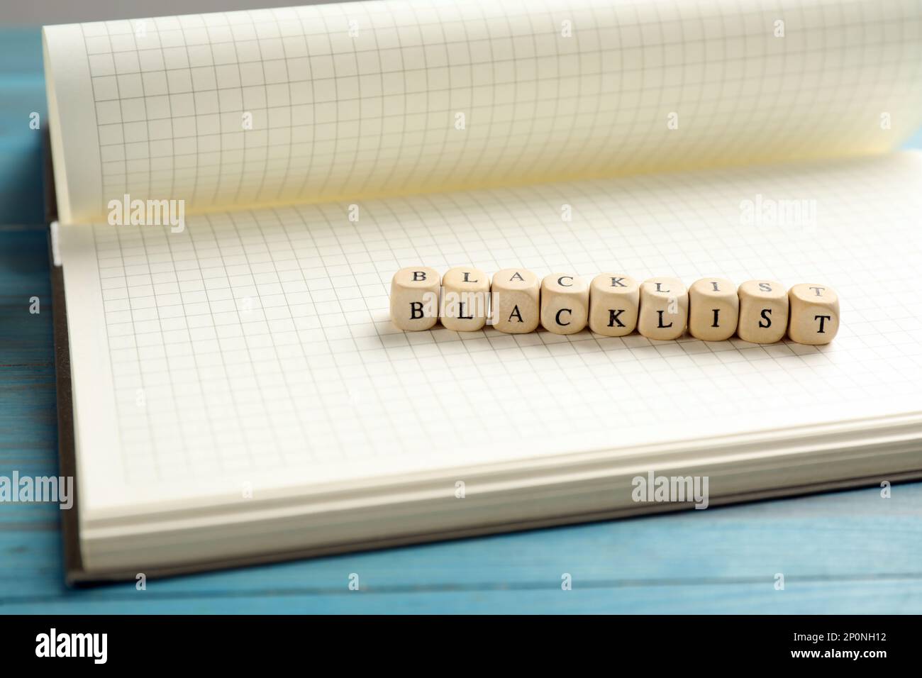 Blacklist word hi-res stock photography and images - Alamy