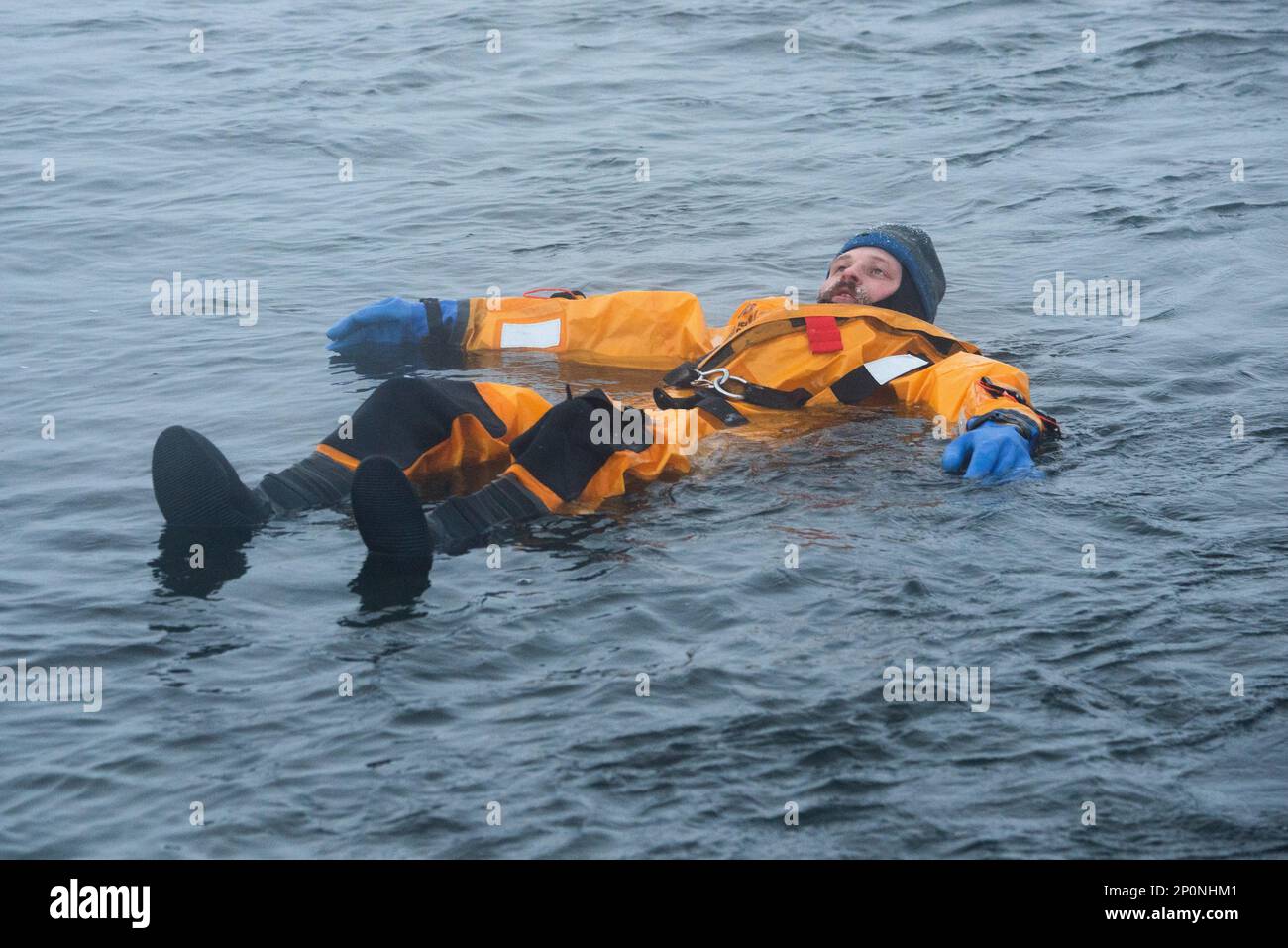 Steve White, a firefighter with the 673d Civil Engineer Squadron ...