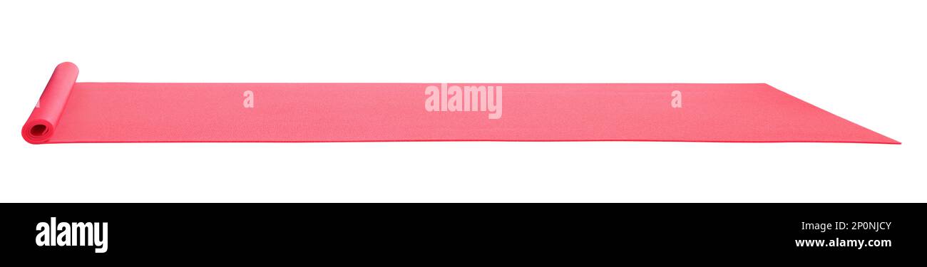 Bright camping mat isolated on white. Banner design Stock Photo - Alamy