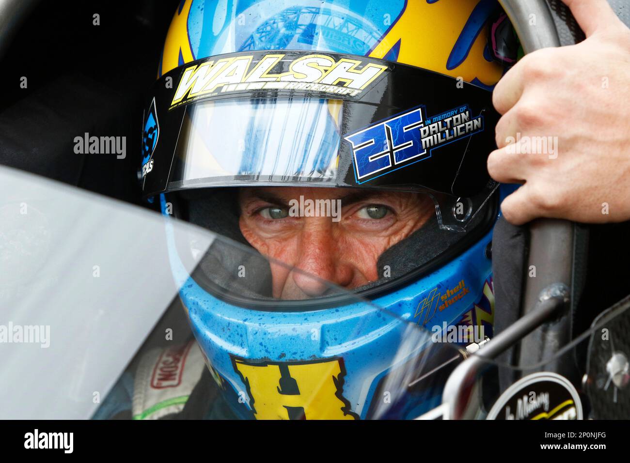 LAS VEGAS, NV - OCTOBER 30: Clay Millican (25 TF) NHRA Top Fuel ...
