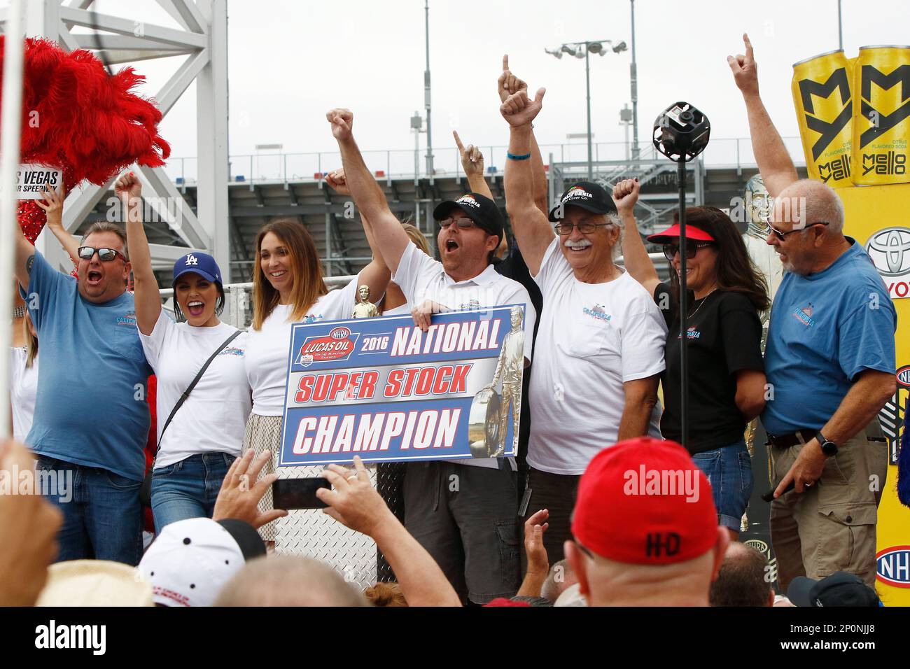 LAS VEGAS, NV - OCTOBER 30: Jimmy DeFrank (5 SS) and his family and ...
