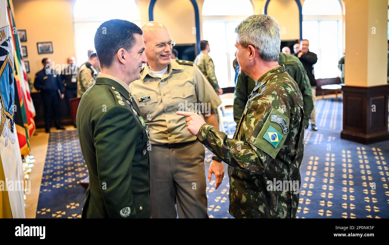 Inter-American Defense College Leadership hosts a hail and farewell ...