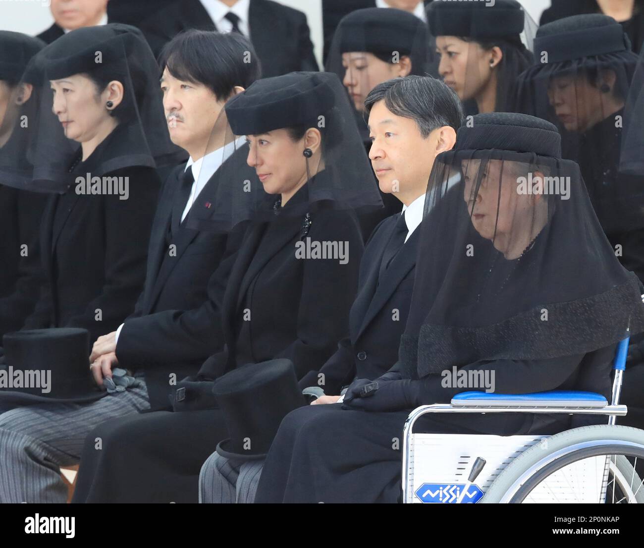 (R-L) Princess Yuriko, Crown Prince Naruhito, Crown Princess Masako ...