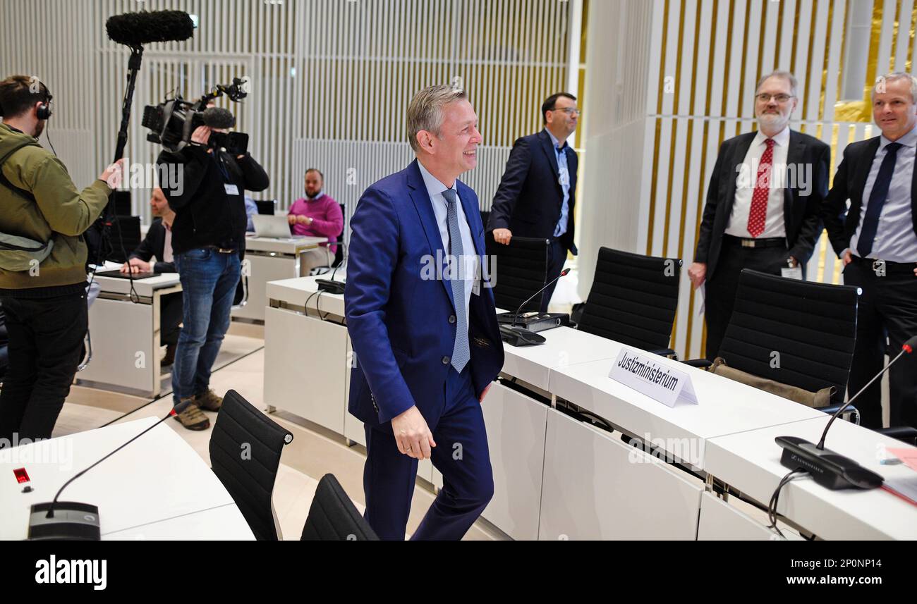 Schwerin, Germany. 03rd Mar, 2023. Heiko Geue (SPD, M), Minister of ...