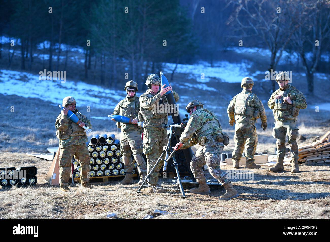 U.S. Army Paratroopers assigned to 2nd Battalion, 503rd Infantry ...