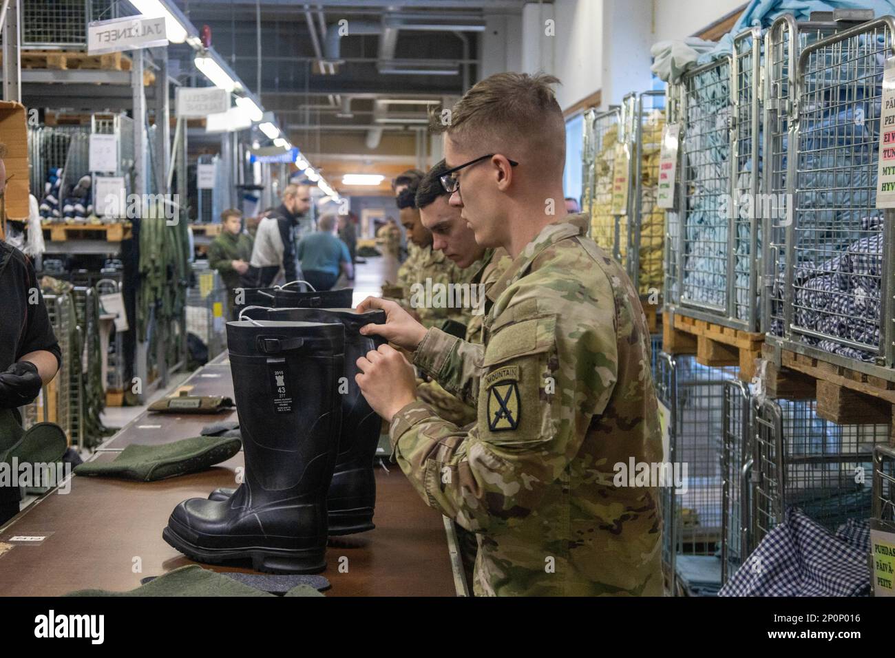 Soldiers with Charlie Troop, 3-71 Cavalry Regiment, 1st Brigade Combat ...