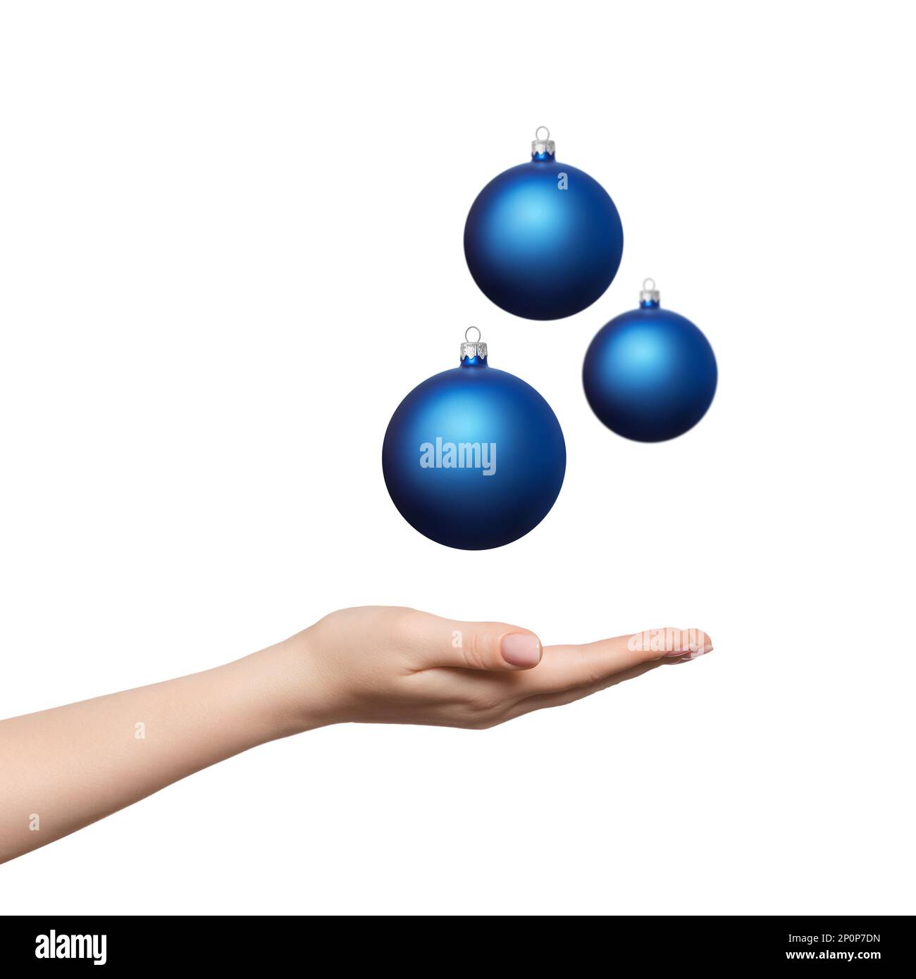 Gesture with hand open and ready to help or receive isolated. Empty ...