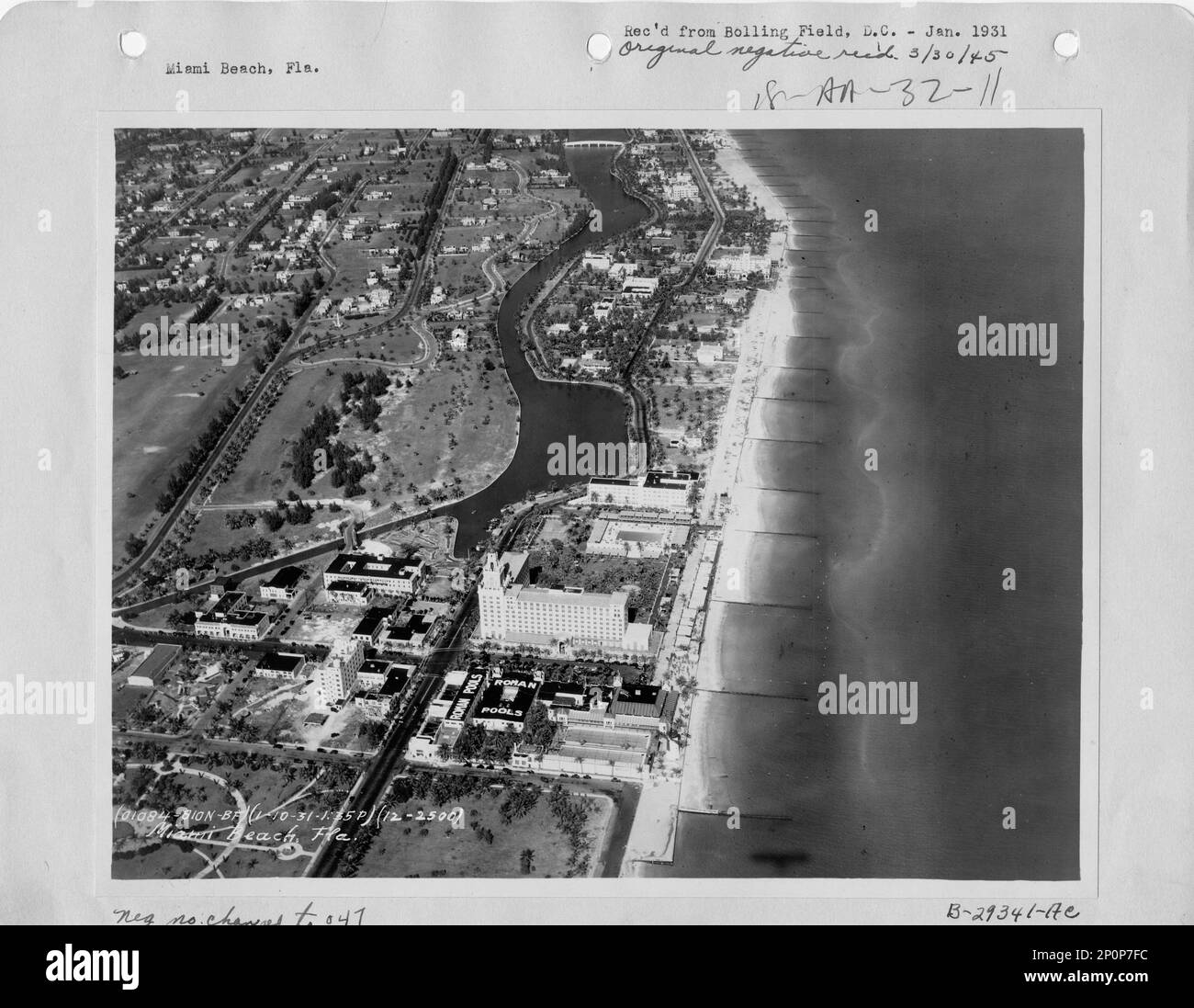 Florida miami aerial photograph hi-res stock photography and images - Alamy